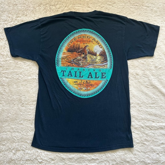 Salt Life | Shirts | Retro Salt Life Chasing Tail Ale T Shirt W Pocket ...
